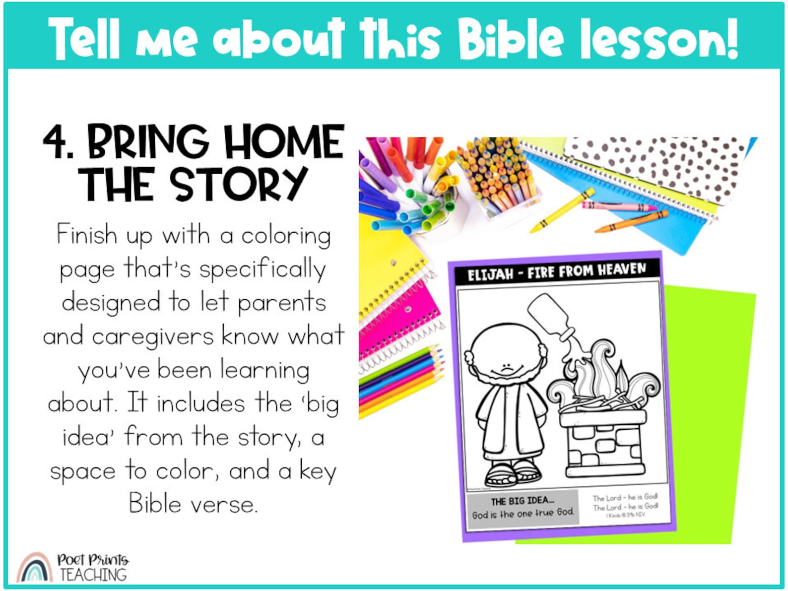 Elijah Bible Lesson, Printable Activities for Prek Sunday School and ...