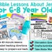5 Bible Lessons for Kids About Jesus, Printable Crafts and Activities ...