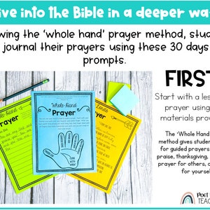 Printable Prayer Journal for Kids, Bible Activity, Sunday School Lesson ...