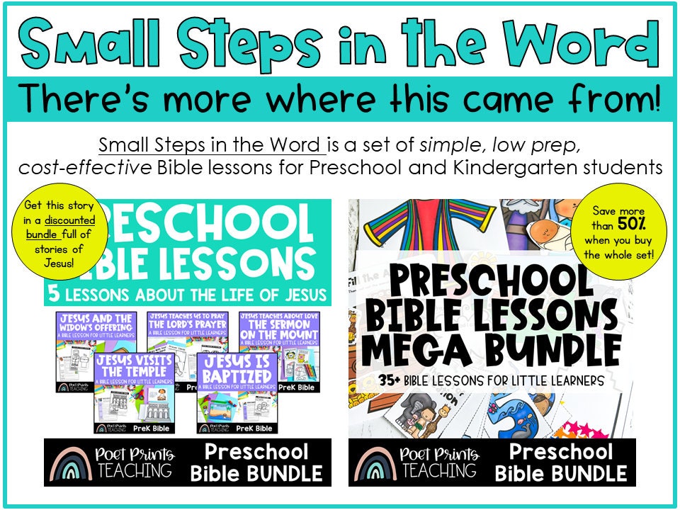 The Lord's Prayer, Jesus Teaches Us to Pray, Printable Bible Craft and ...