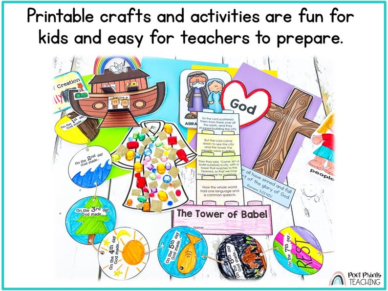 Old Testament Bible Story Lessons for Kids in 1st 2nd and 3rd Grade ...