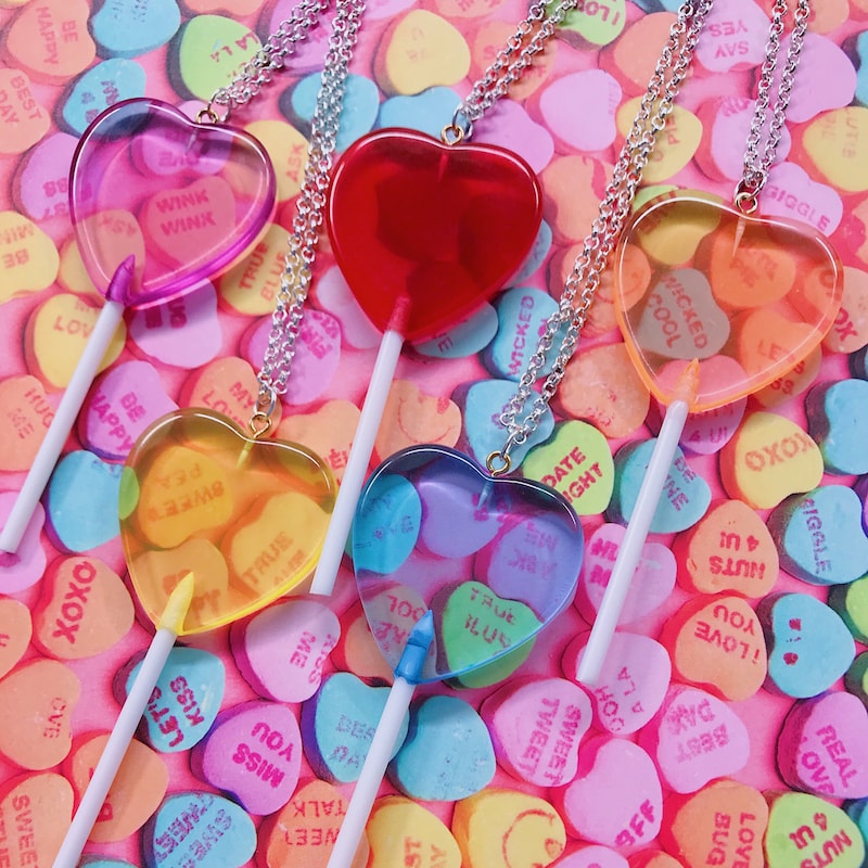 Heart Lollipop - Etsy