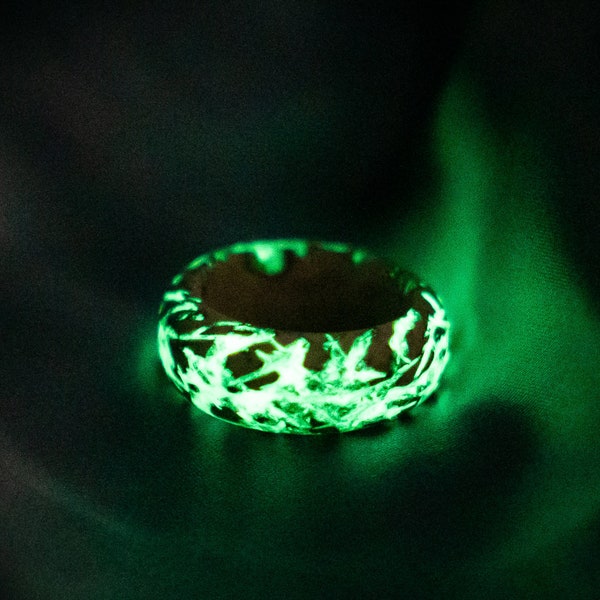 Glowing Resin - Etsy