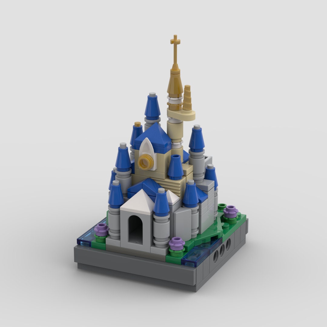 Cinderella's Castle Model Building Kit Magic Kingdom Walt Disney World ...