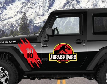 Jeep Dinosaur Decal - Etsy