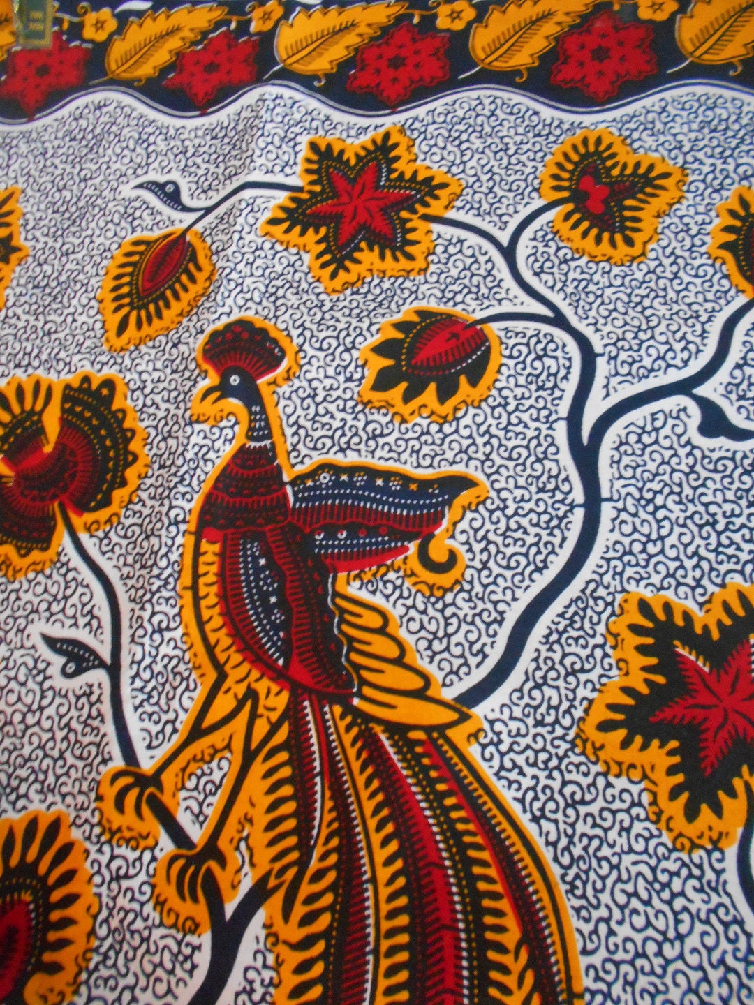 Wax African Loincloth Fabric in 90 Cm X 116 Cm Coupon - Etsy