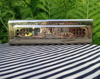 Vintage harmonica | Etsy