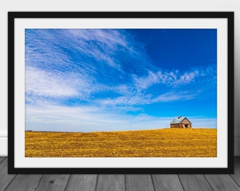 24x36 Framed Country Landscape Photography Print Scenic Iowa | Etsy