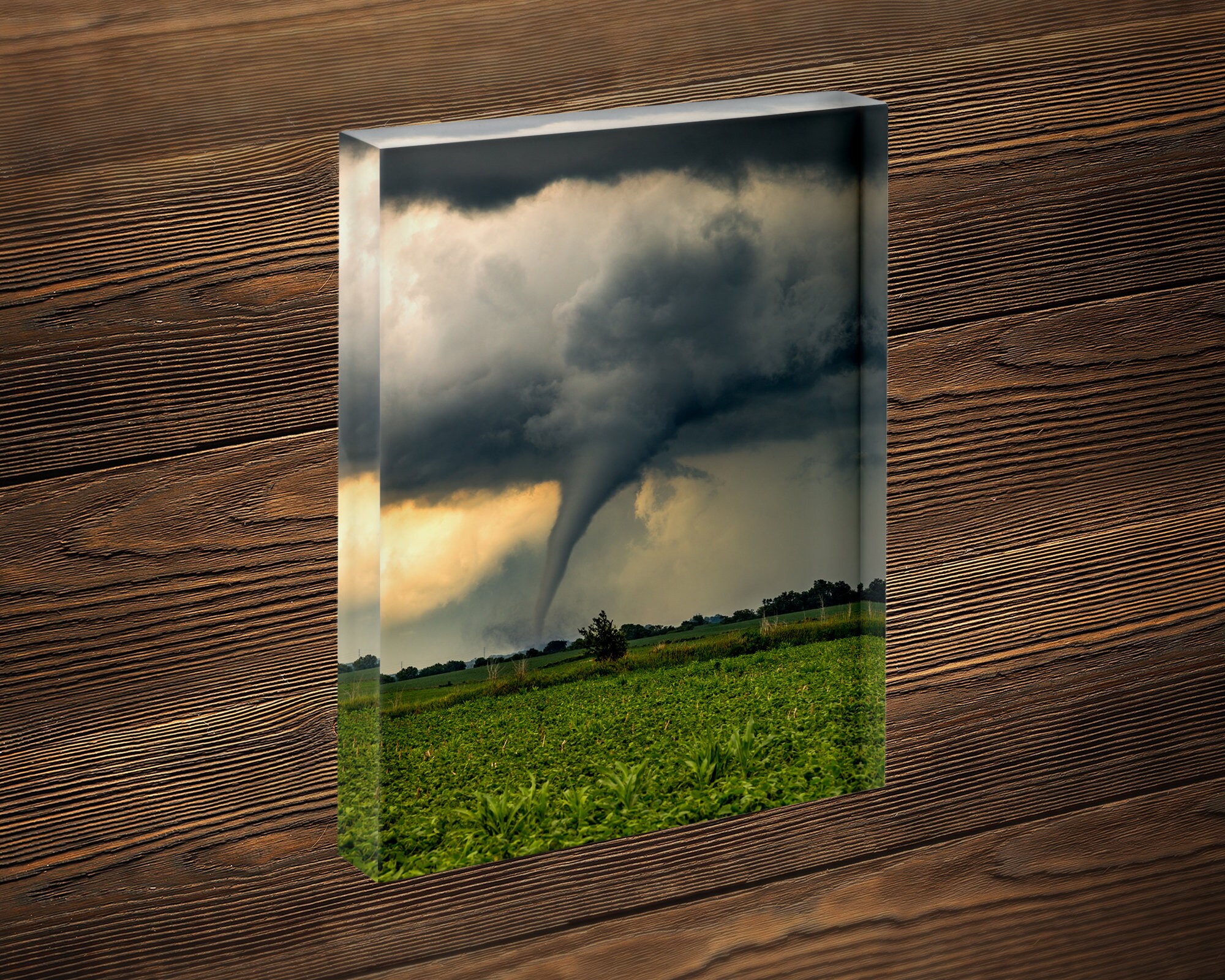 Tornado Photography Print, Vertical Weather Wall Art Home Decor Picture ...
