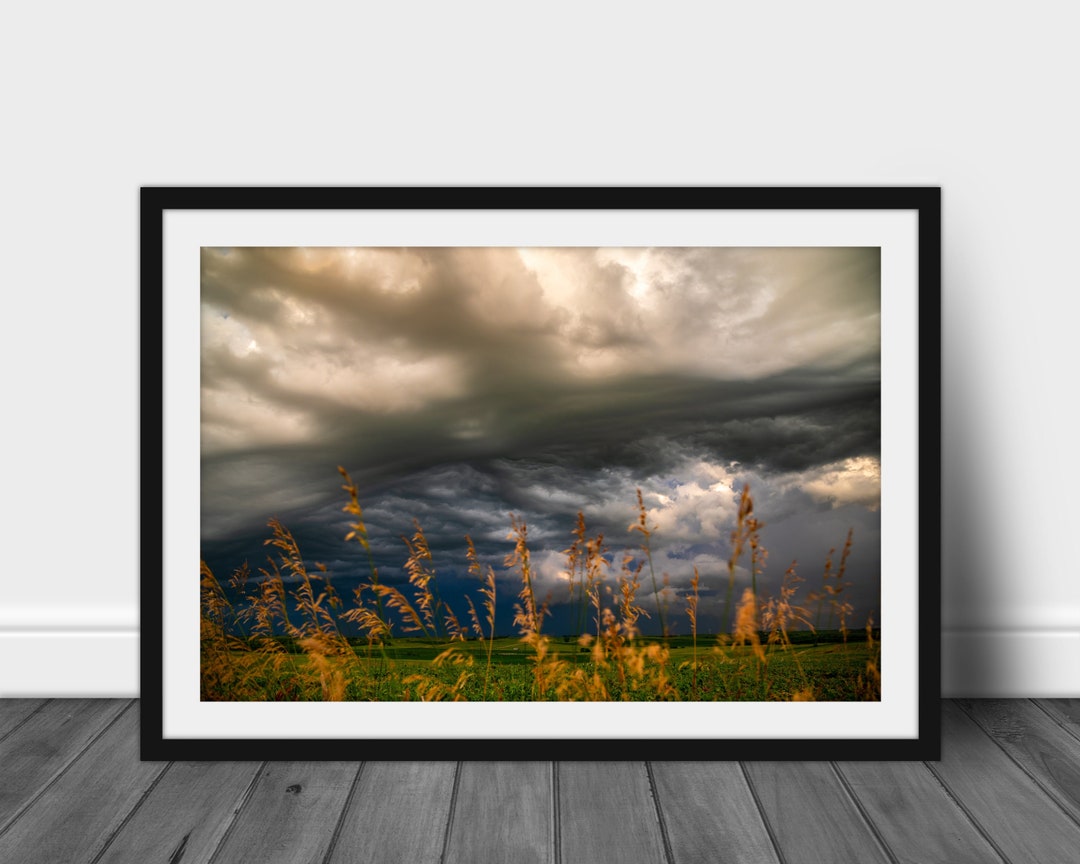 Storm Photography Print, Fine Art Weather Wall Art Picture - Etsy