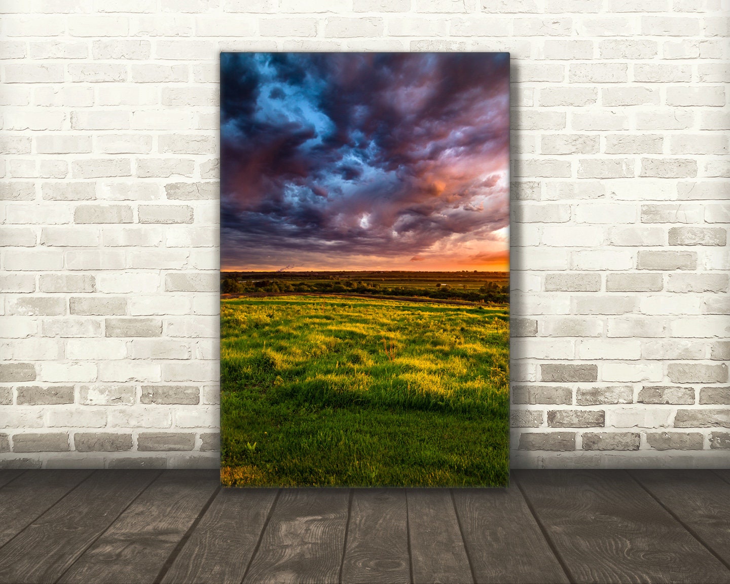 Landscape Photography Print, Fine Art Wall Art Photo of Scenic Sunset ...