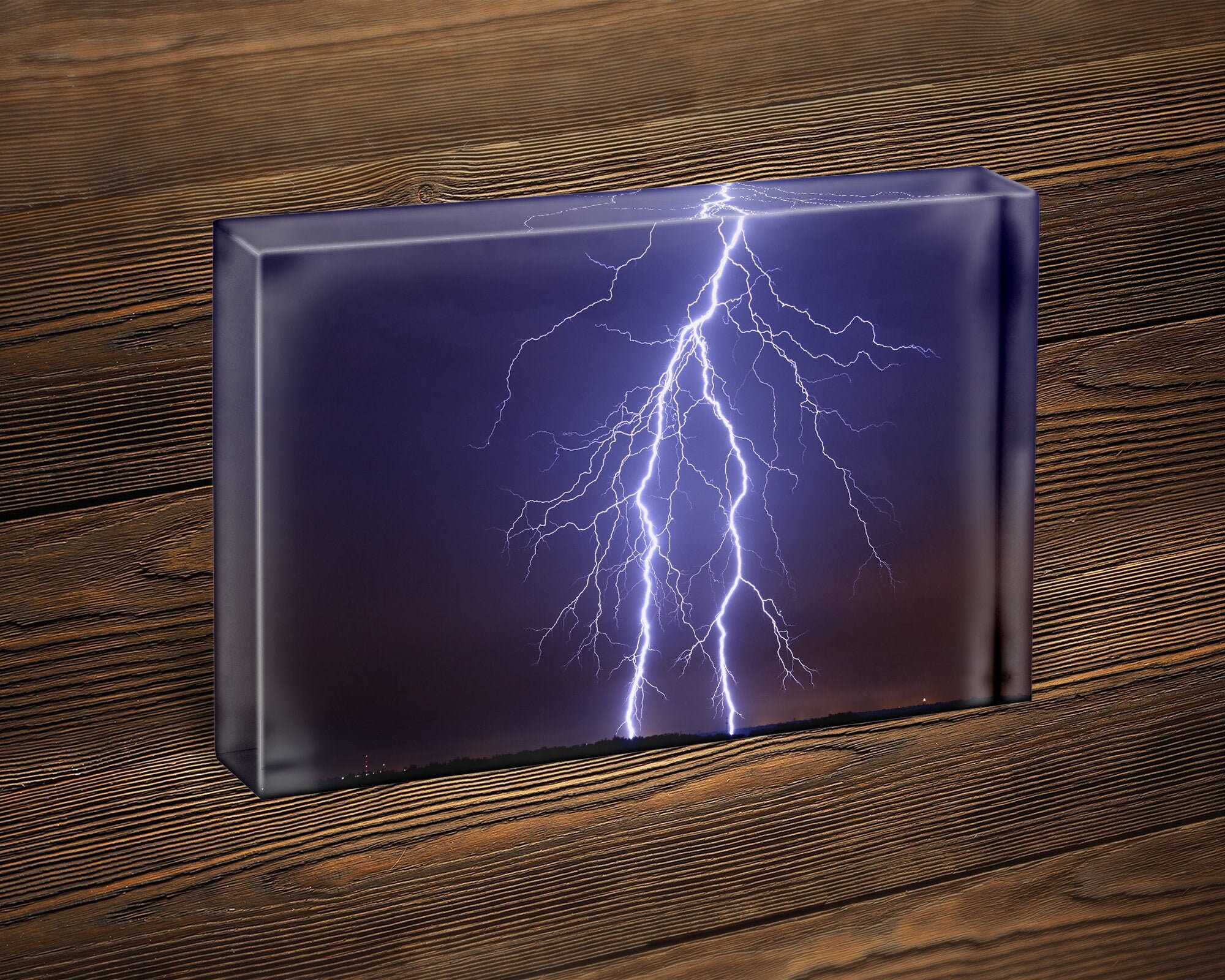 Home & Living Wall Hangings Acrylic photo block display freestanding ...