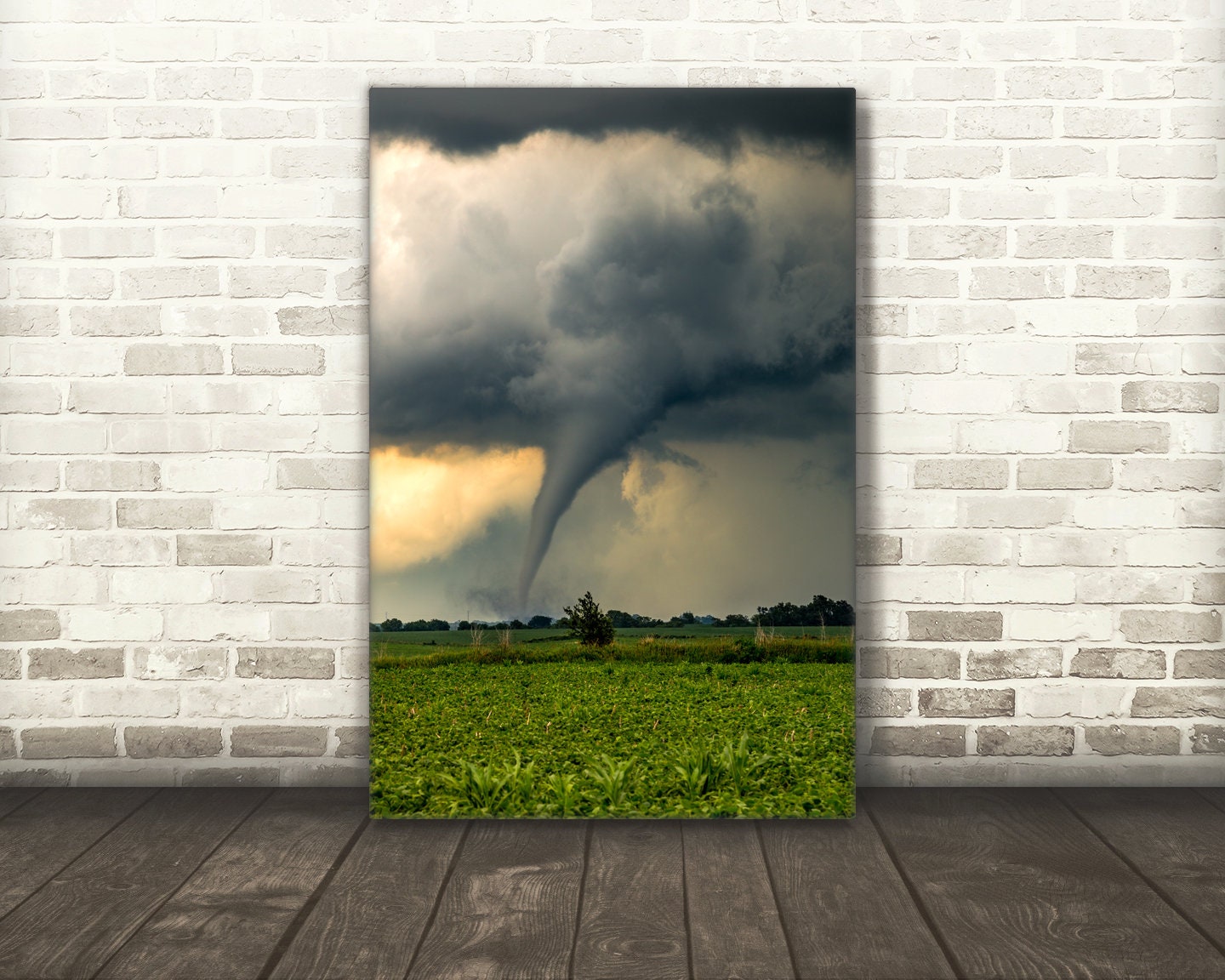 Tornado Photography Print, Vertical Weather Wall Art Home Decor Picture ...