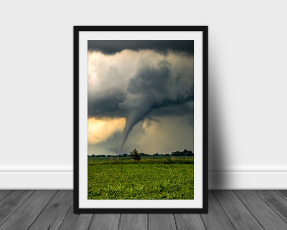 Tornado Photography Print Vertical Weather Wall Art Home - Etsy