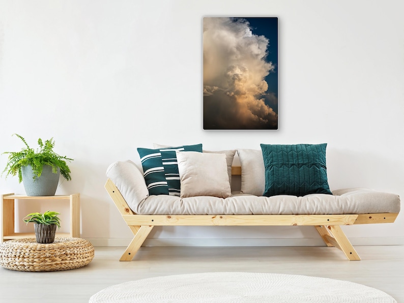 Vertical Cloud Picture, Storm Clouds at Sunset Photography Wall Art - Etsy