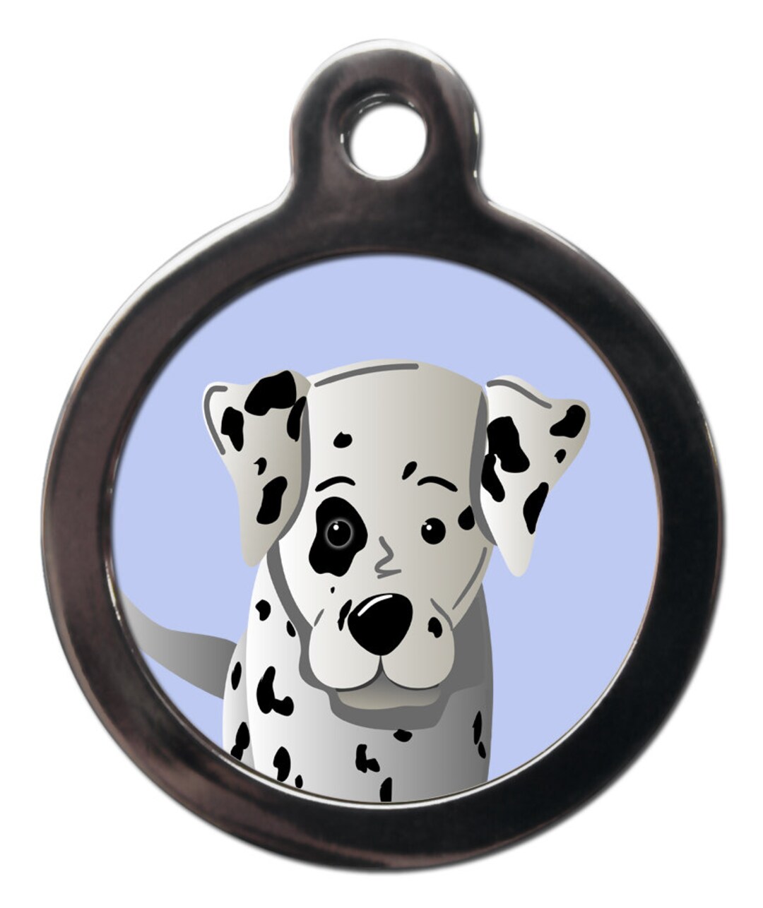 Cartoon Dalmatian Tag , Personalised - Etsy