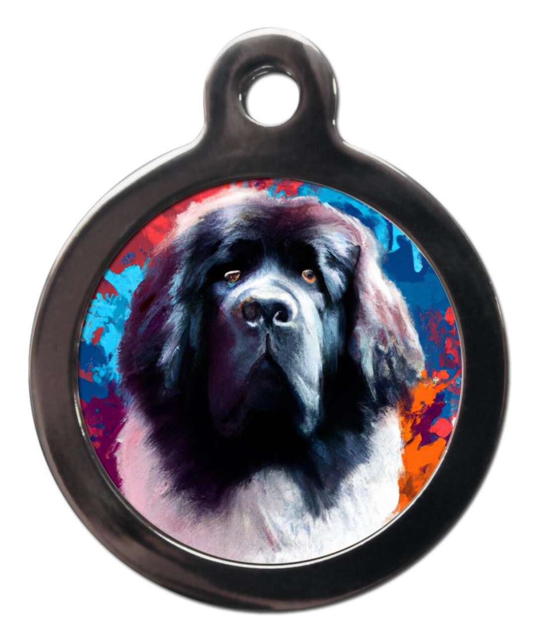 Newfoundland Graffiti ID Tag Keyring - Etsy