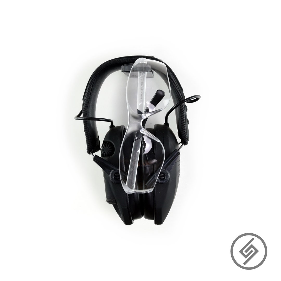 PPE Ear Muffs and Safety Glasses Spartan Mount® Wall Rack for ...