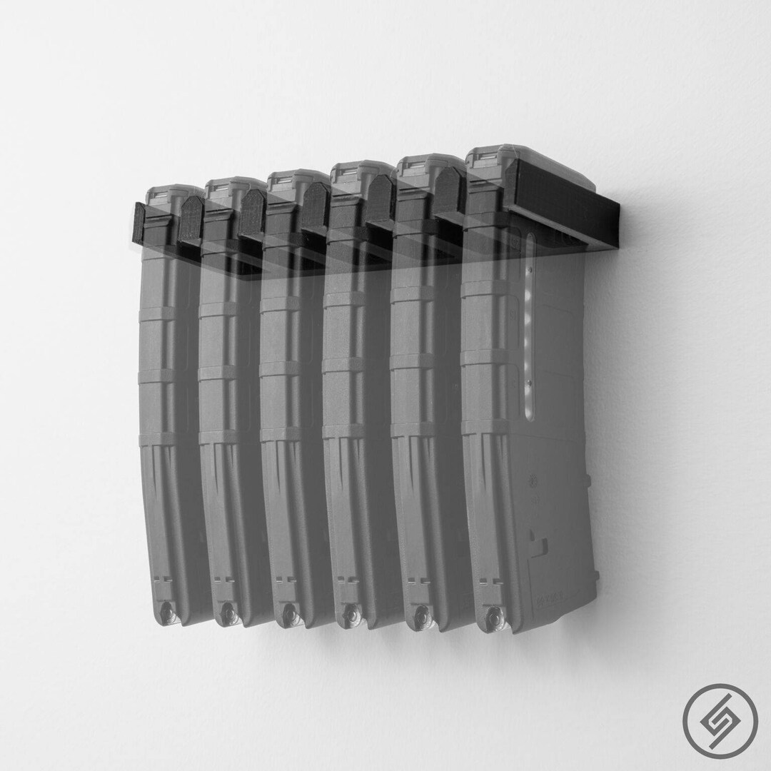 Spartan Mount® for 6x AR-15 PMAG Rack Storage Home Organizer Safe ...