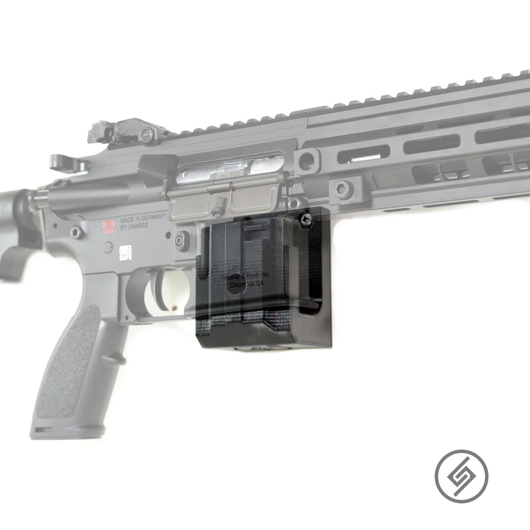 H&K 416 .22 Rifle Wall Mount | Spartan Mount® Gun Rifle Rack Garage ...