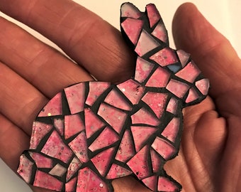 Rabbit Mosaic | Etsy