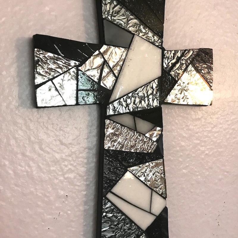 Mosaic Cross - Etsy