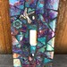 Hummingbird Mosaic Light Switch Plate/mosaic Light Switch Cover/mosaic ...
