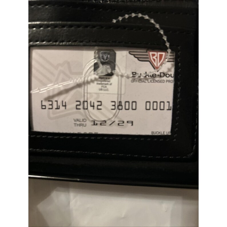 Dodge RAM Bi-fold Wallet Camo Green & Black Men's Official Licensed W ...