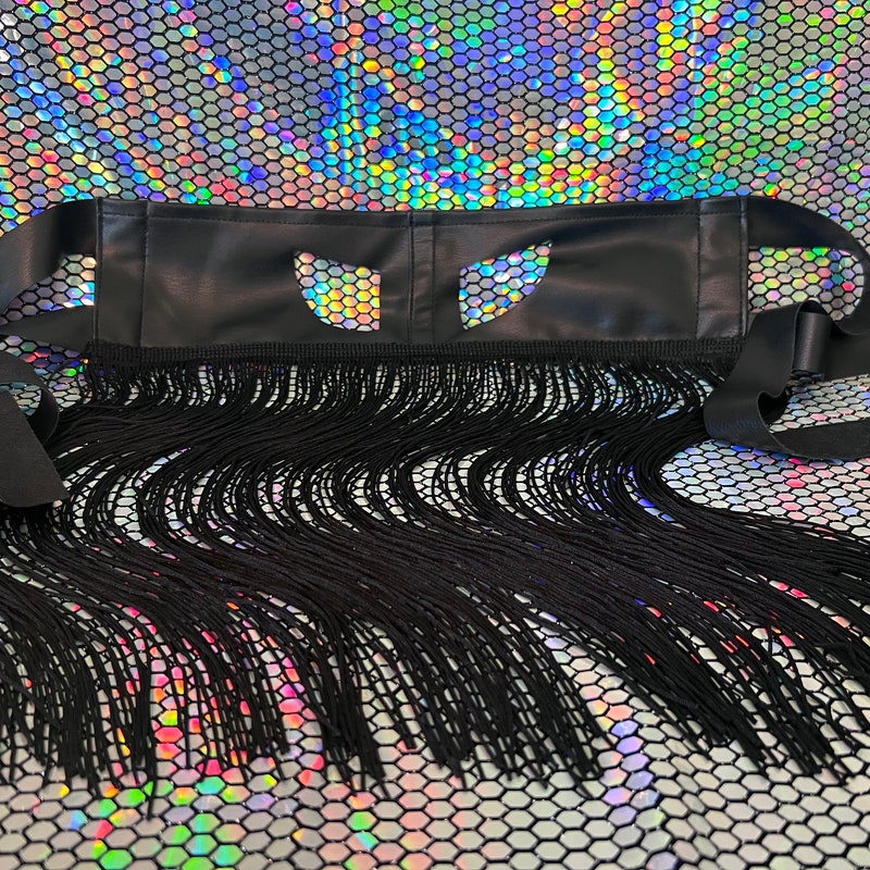 Fringe Mask - Etsy