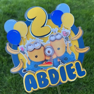 Minion Cake Topper - Etsy