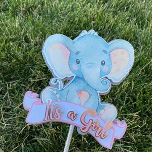 Elephant Cake Topper - Etsy