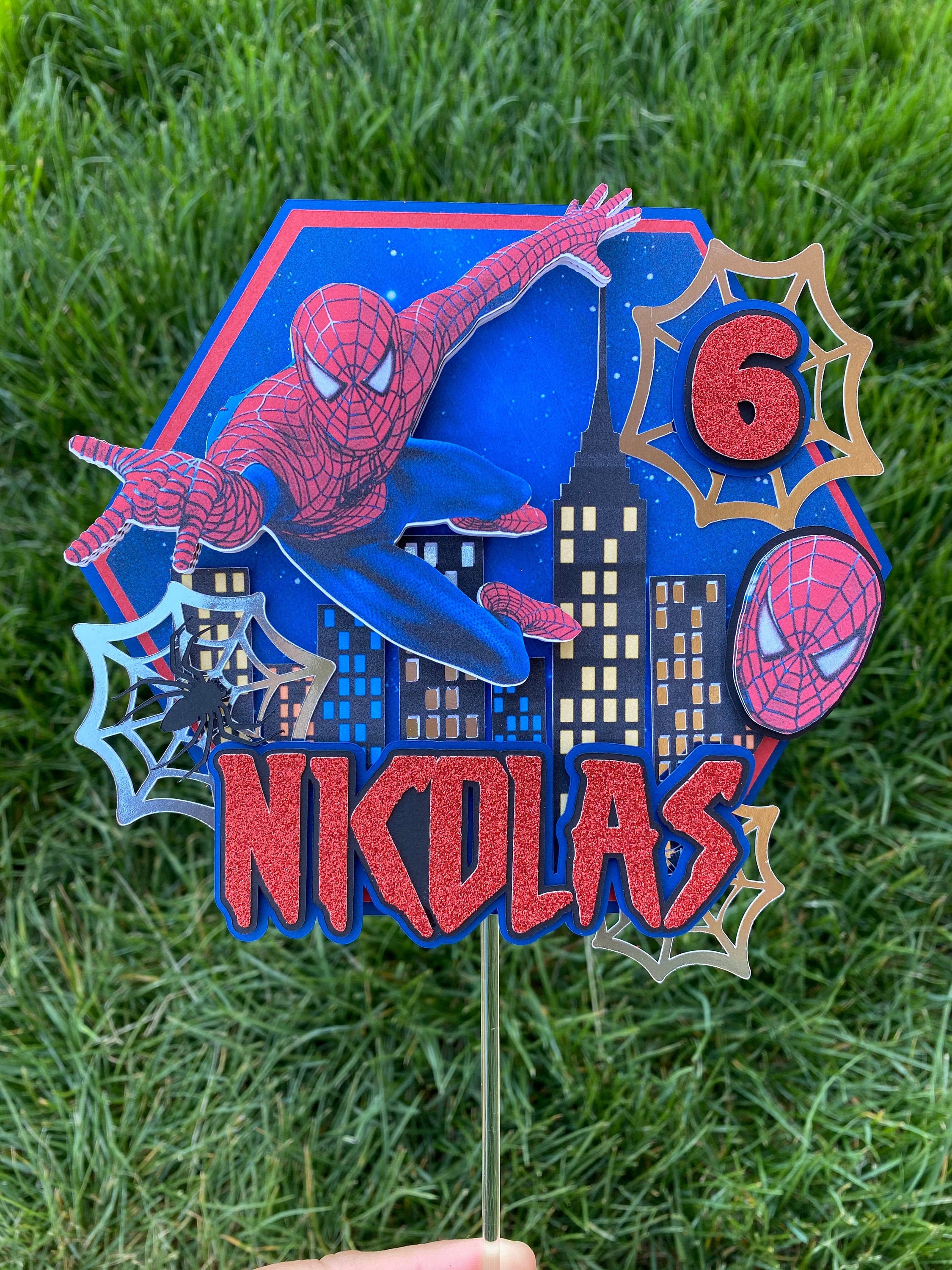 Spiderman Cake Topper | Etsy