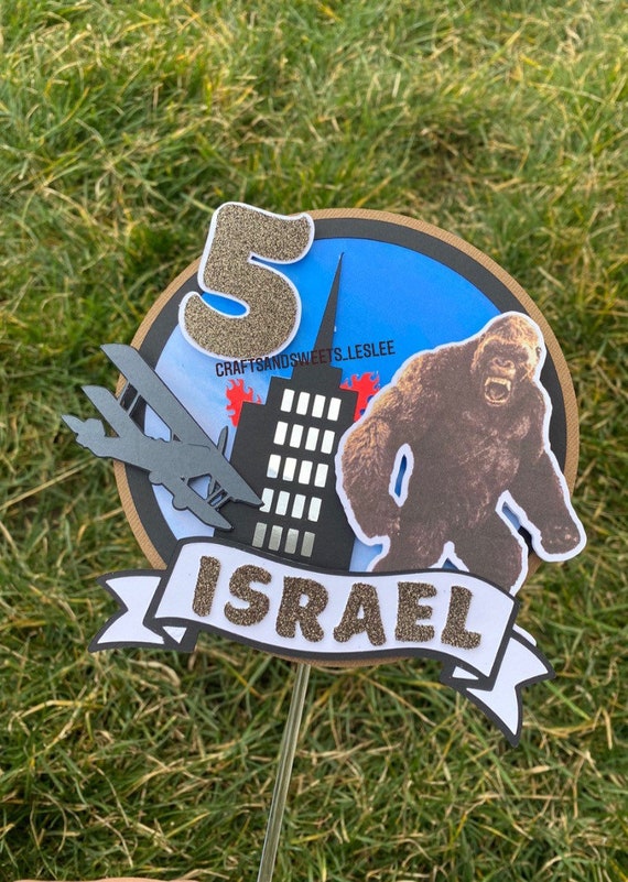 King Kong Cake Topper - Etsy