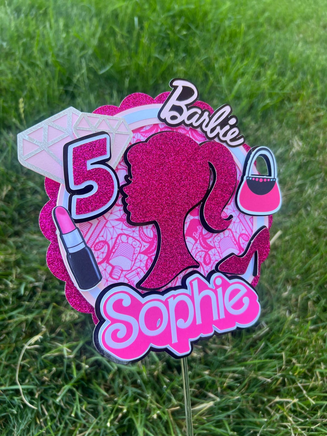 Fashion Doll Cake Topper - Etsy