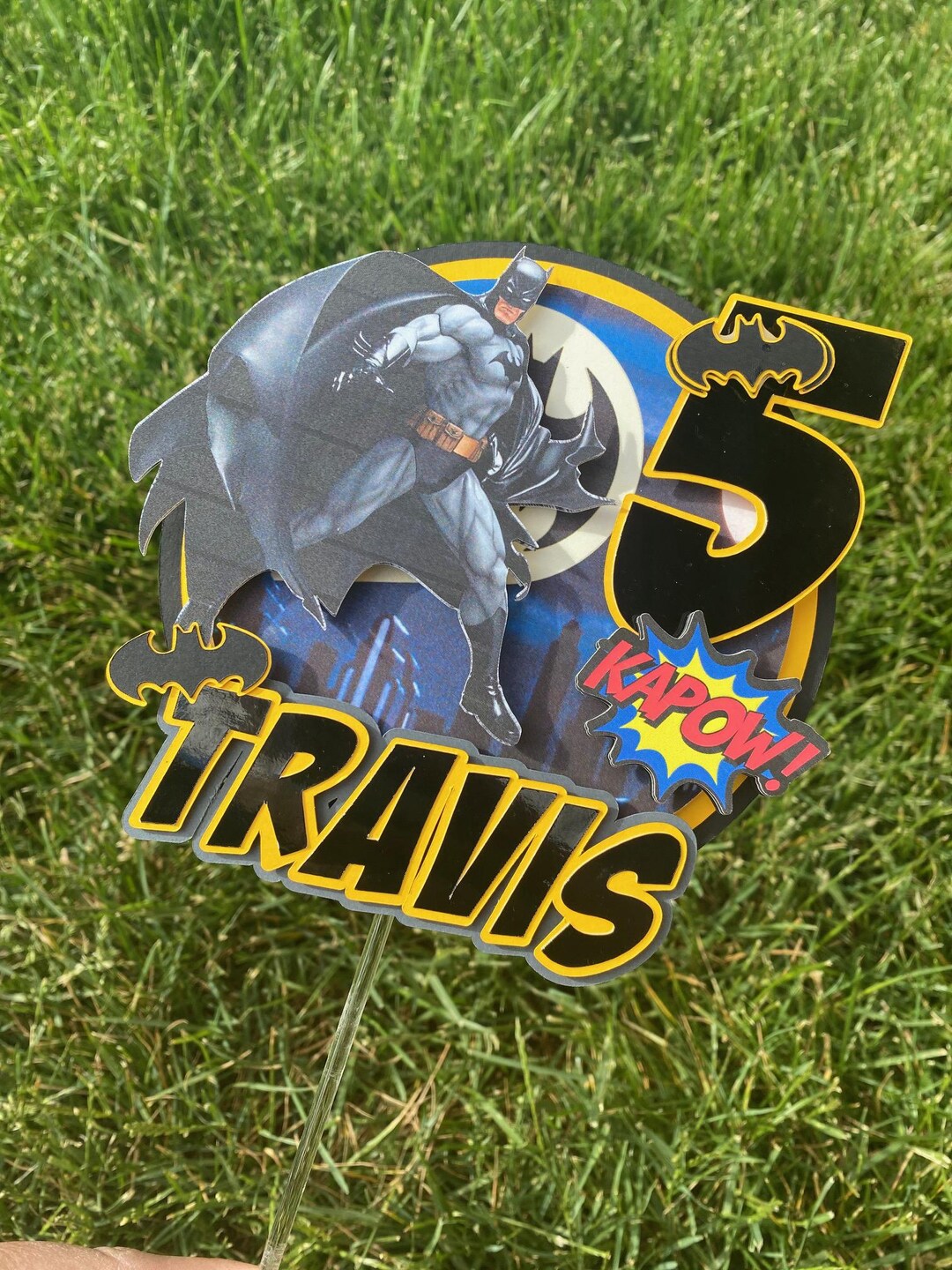 Batman Cake Topper - Etsy