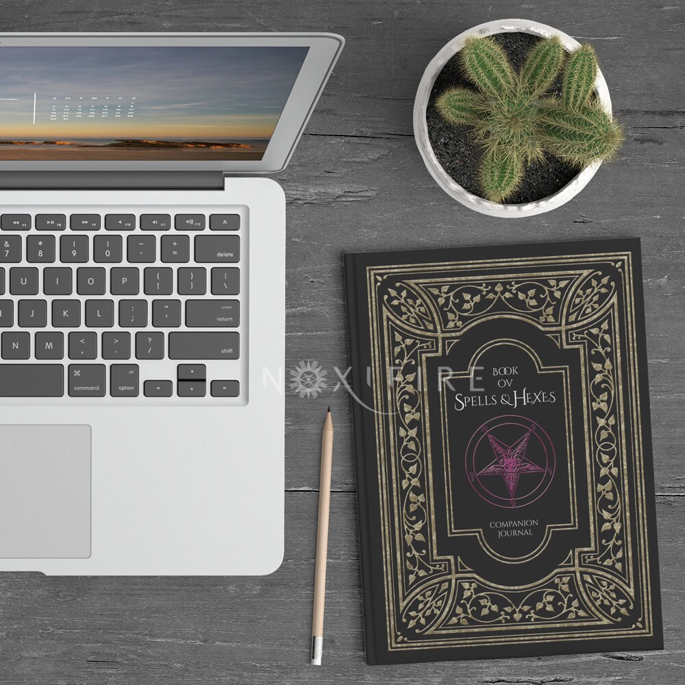 Satanic Journal Grimoire Book of Spells and Hexes Witchy - Etsy