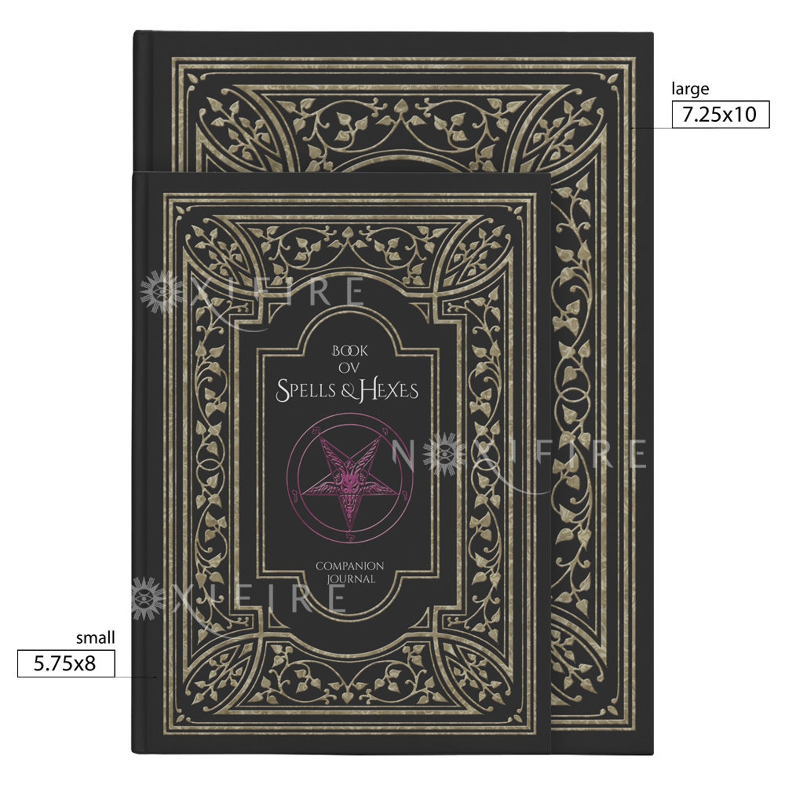 Satanic Journal Grimoire Book of Spells and Hexes Witchy - Etsy