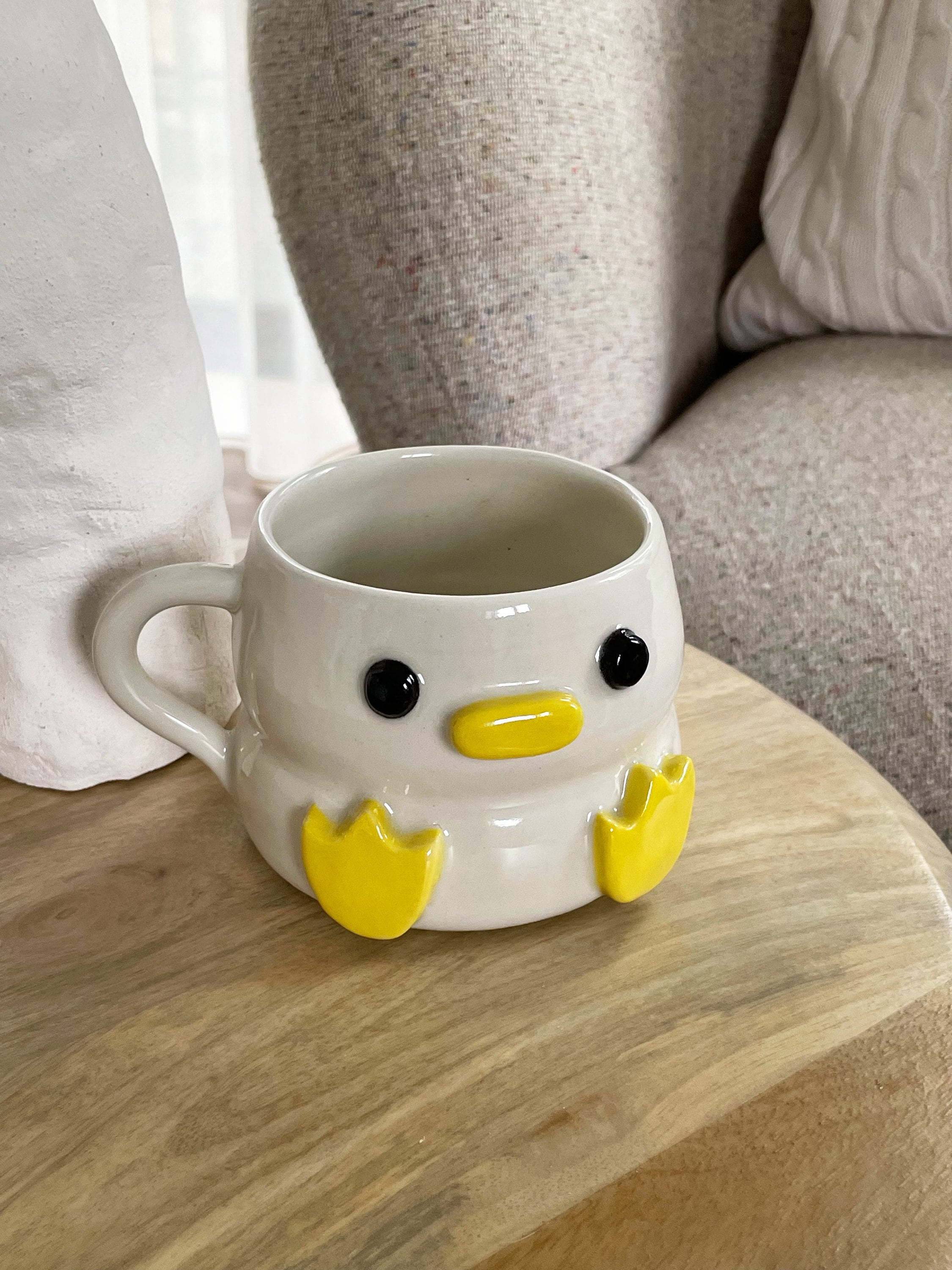 Made to Order Handmade Animal Mug | Custom Ceramic Duck Mug | Custom ...