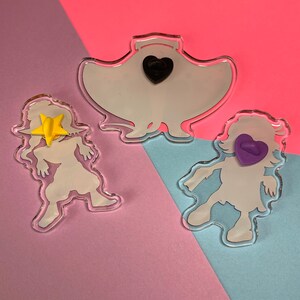 Splatoon 3 Deep Cut Acrylic Pins - Etsy
