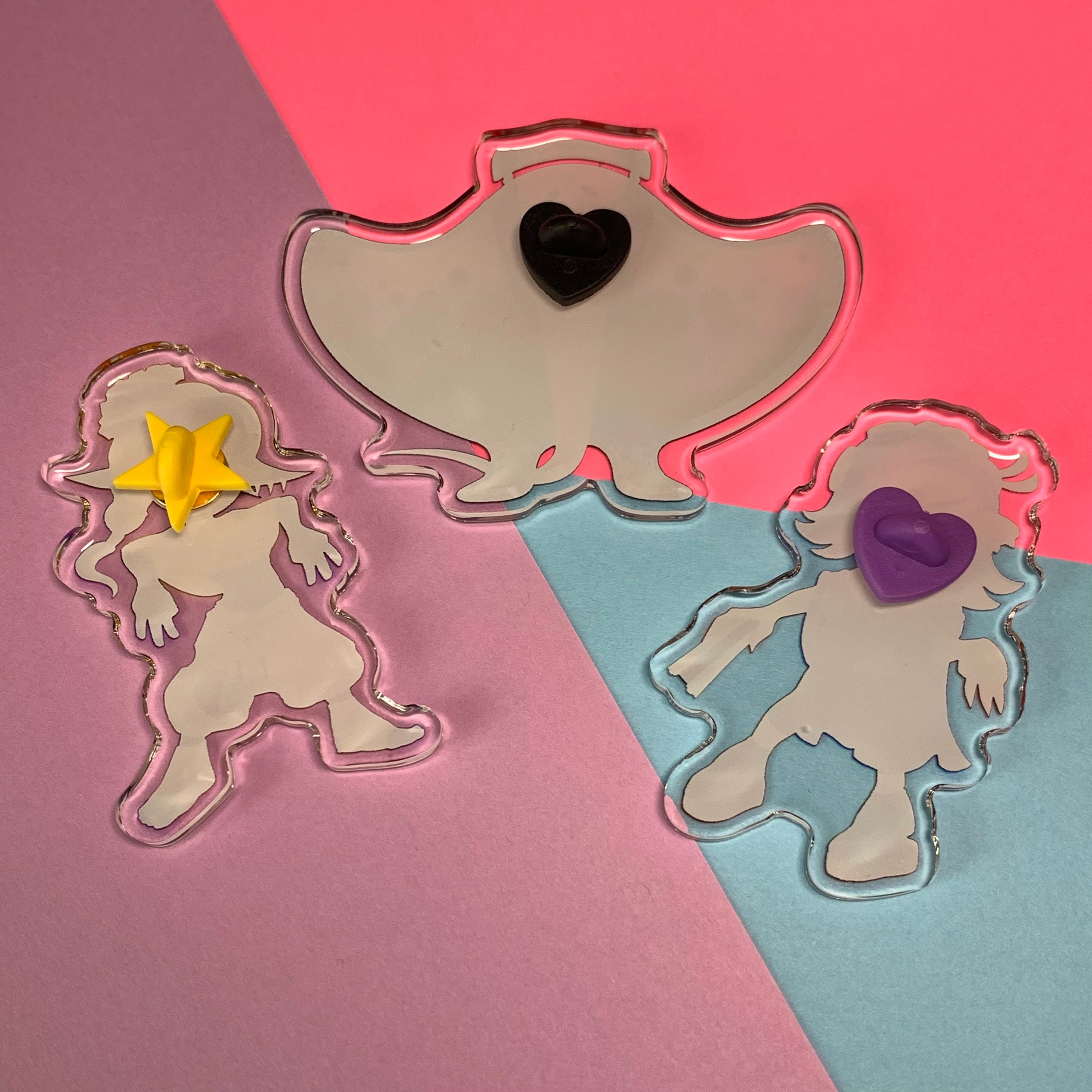 Splatoon 3 Deep Cut Acrylic Pins - Etsy