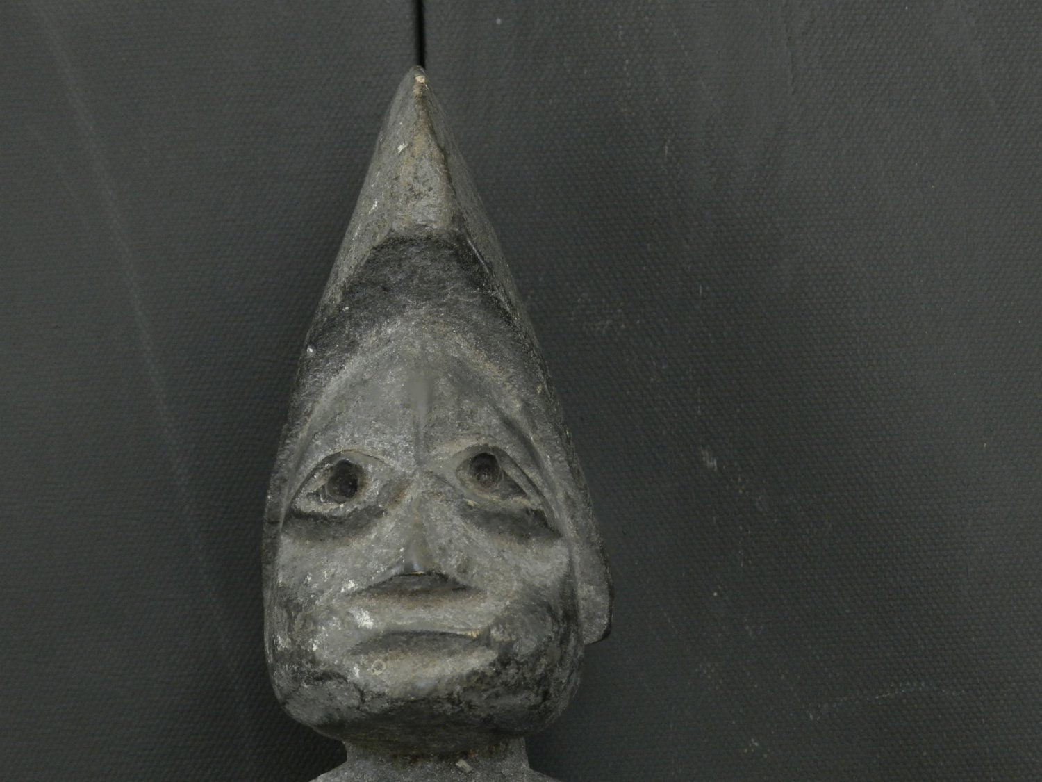 Black Shango Stick Oshe Wooden Altar Figure Kneeling Man - Etsy