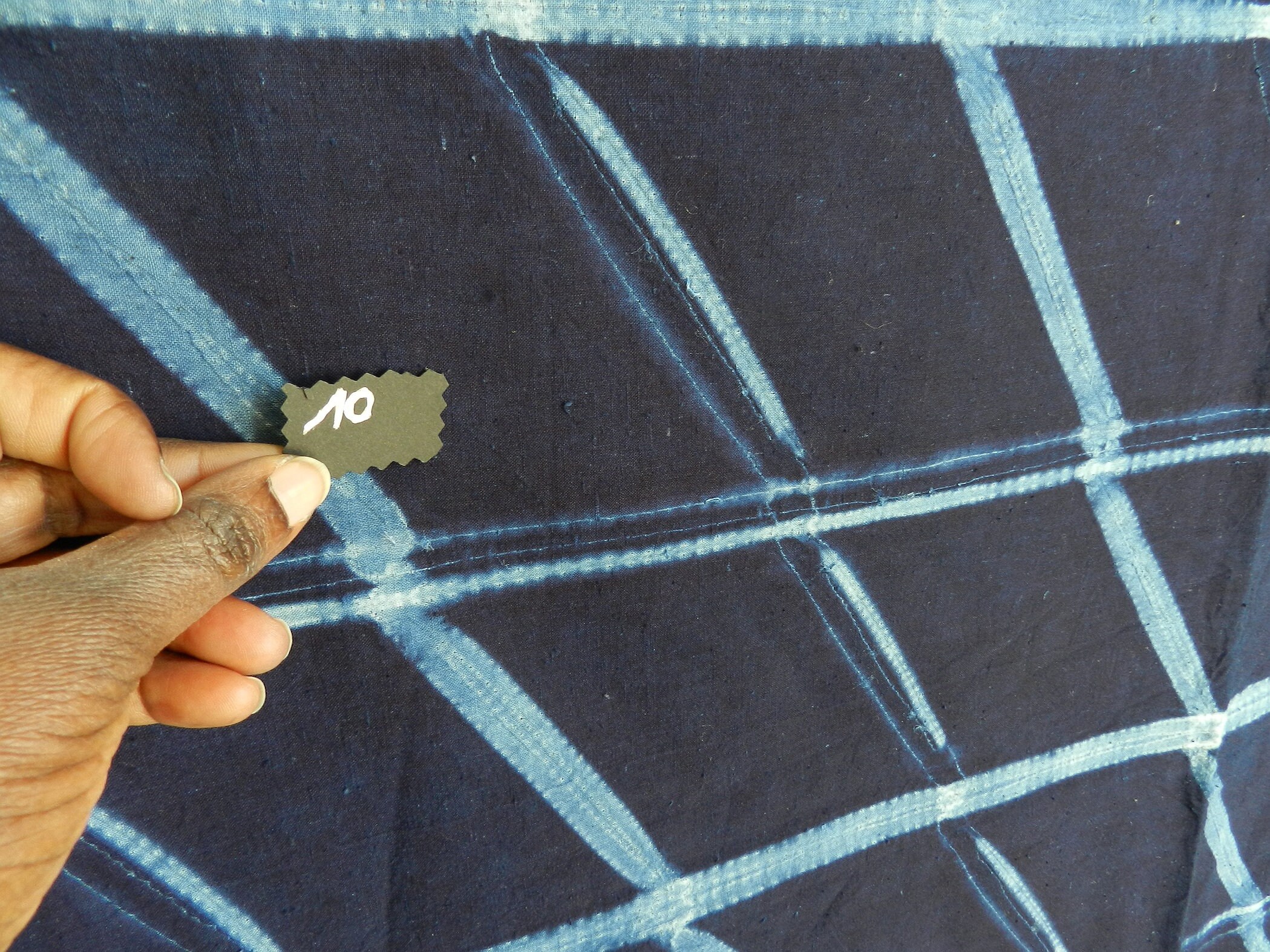 Best Indigo Fabric Tie and Dye Adire Cocobanana African Yoruba Fabric ...