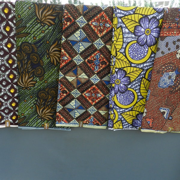 African Wax Fabric - Etsy