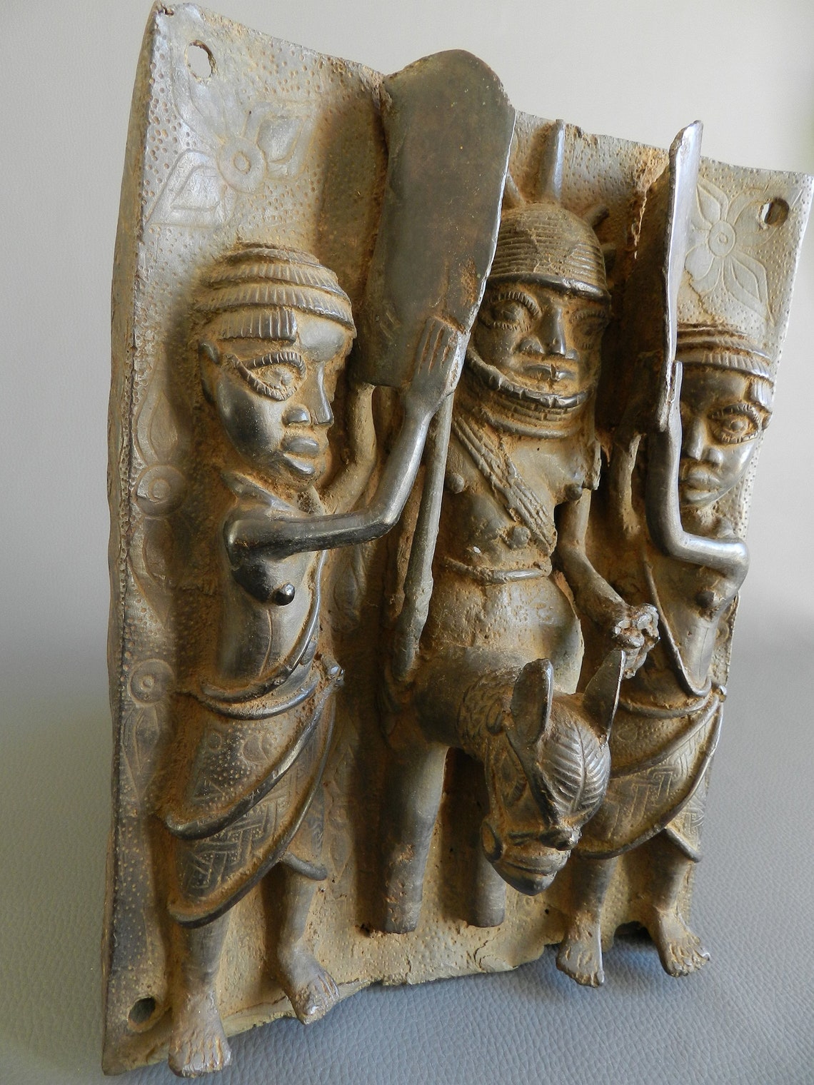 Bronze Plaque Fish Royal Catfish Bini Edo Ife Benin City - Etsy UK