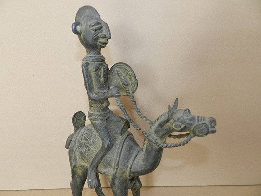 Sao Warrior Knight, in Bronze From Chad Warrior King on Camel in ...