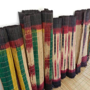 African Mat Natural Raffia Rush Floor Mat, Plant Art of Hospitality ...