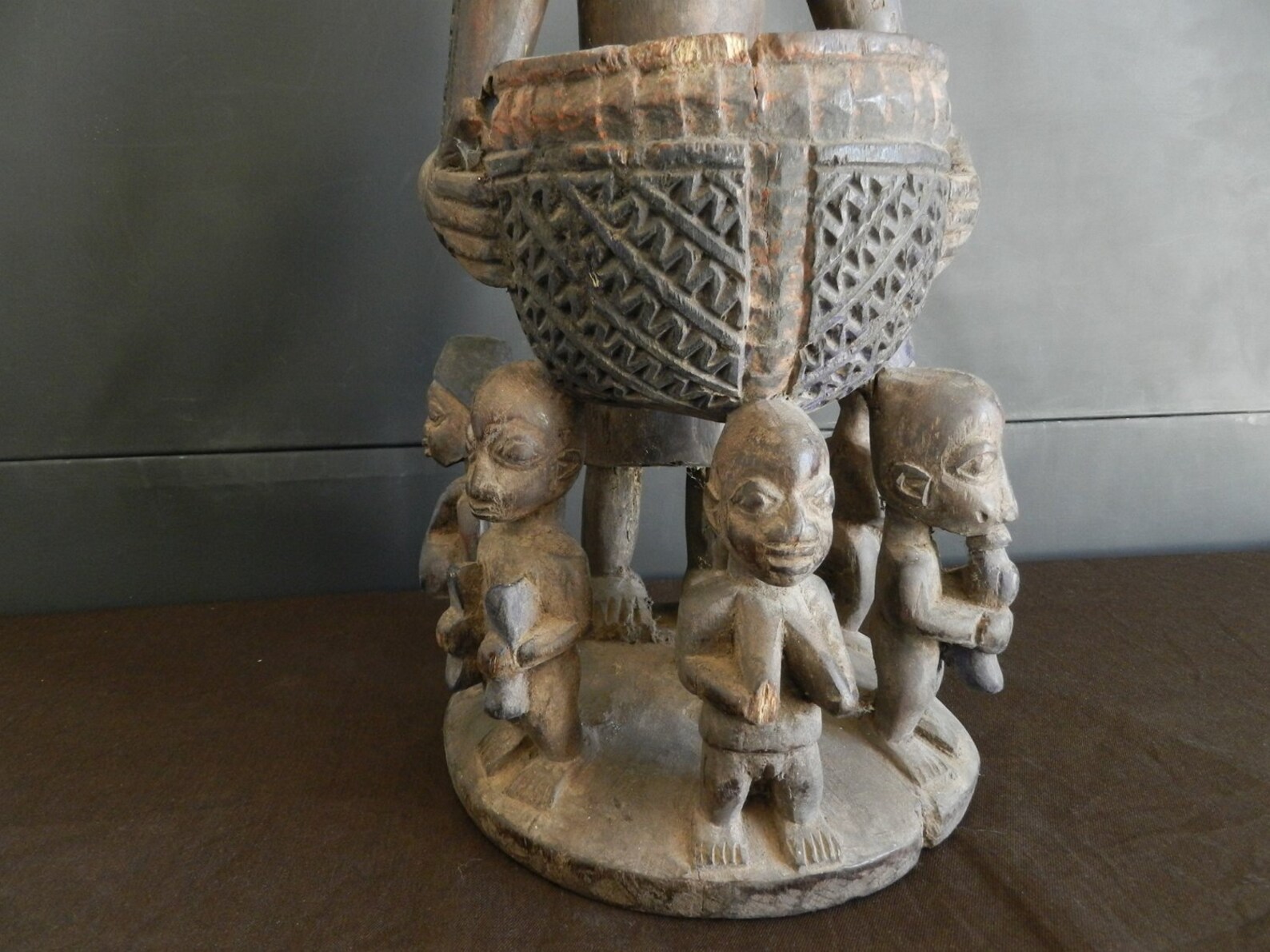 Orisha Maternity Voodoo Offering Yoruba Sculpture, Agere Maternity 68 ...