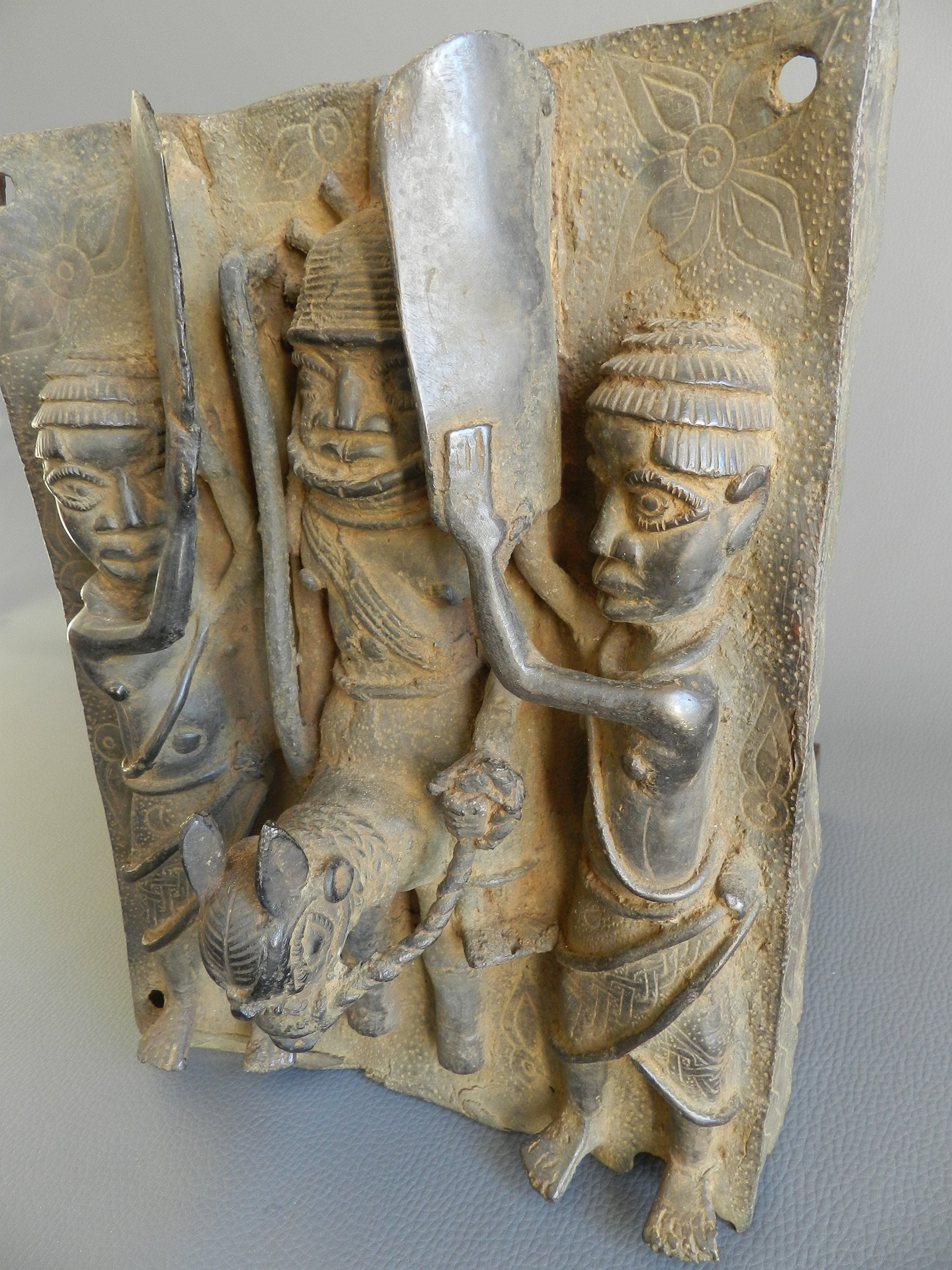 Bronze Plaque Fish Royal Catfish Bini Edo Ife Benin City | Etsy