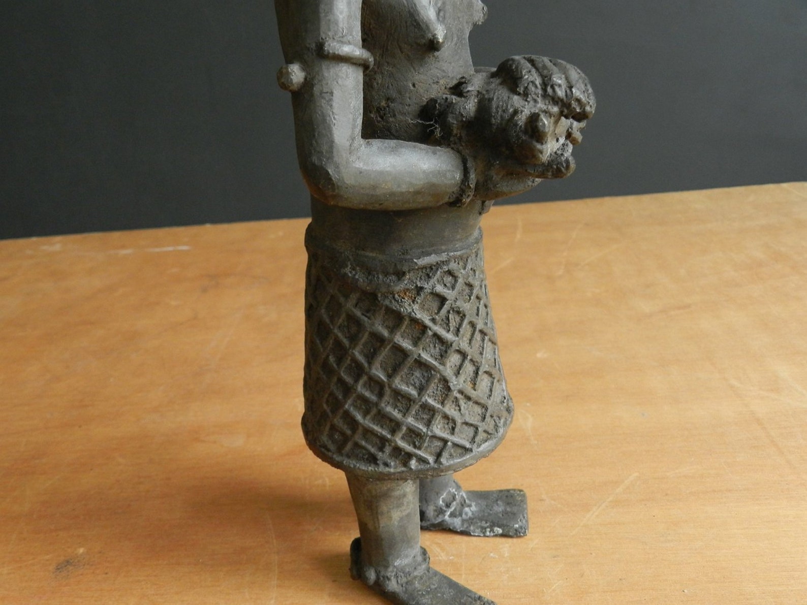 Bronze Ifa Priest Witch Priest Statue Ritual Vaudoo Win the | Etsy