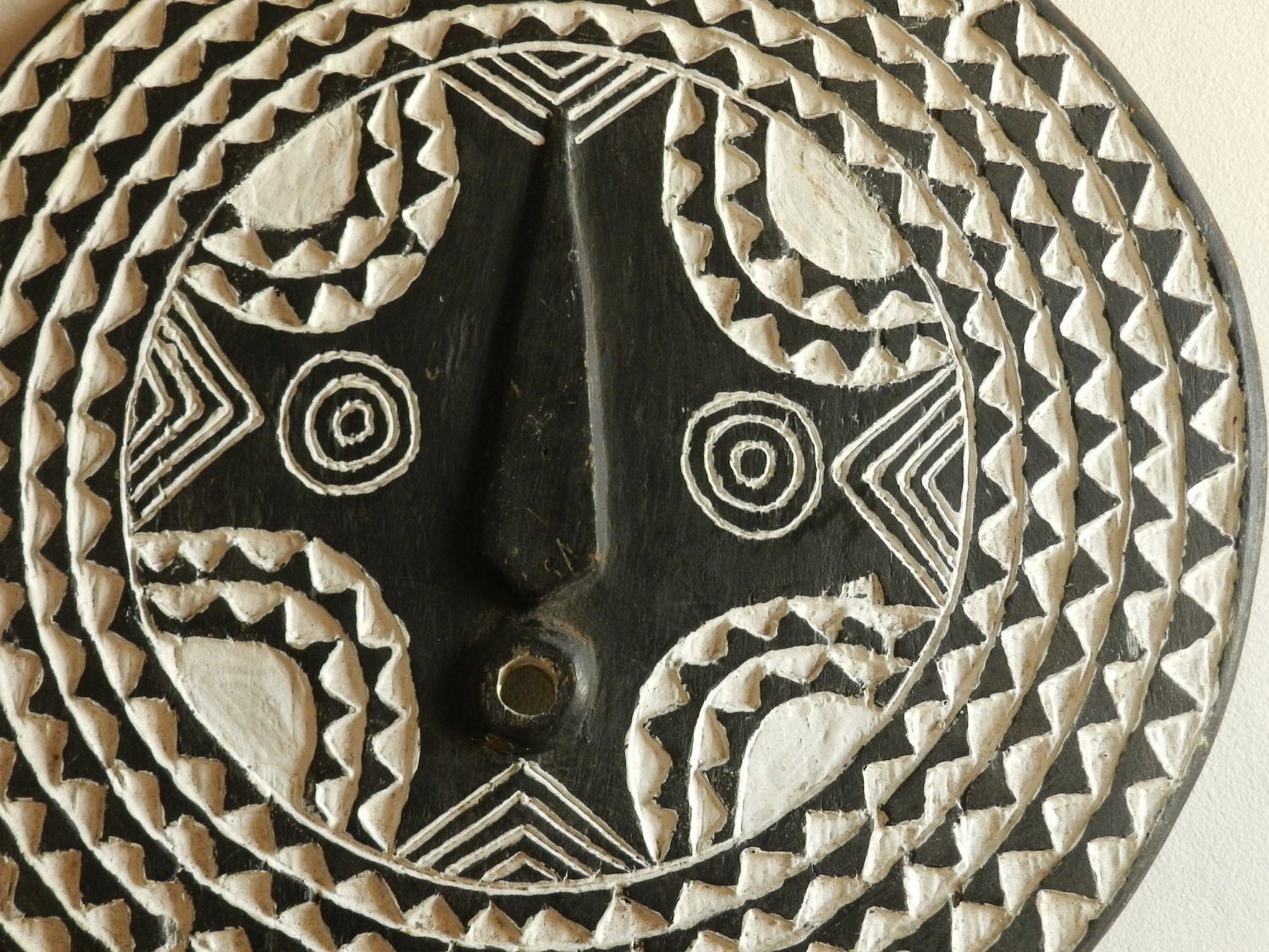 African Black Sun Mask Hypnosis BWA African Mask Bobo - Etsy